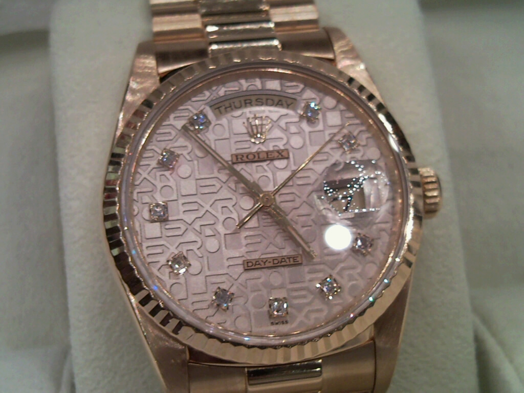 Hong Kong Watch Fever 香港發燒友: Rolex Day Date Model Re. 18238. Solild ...